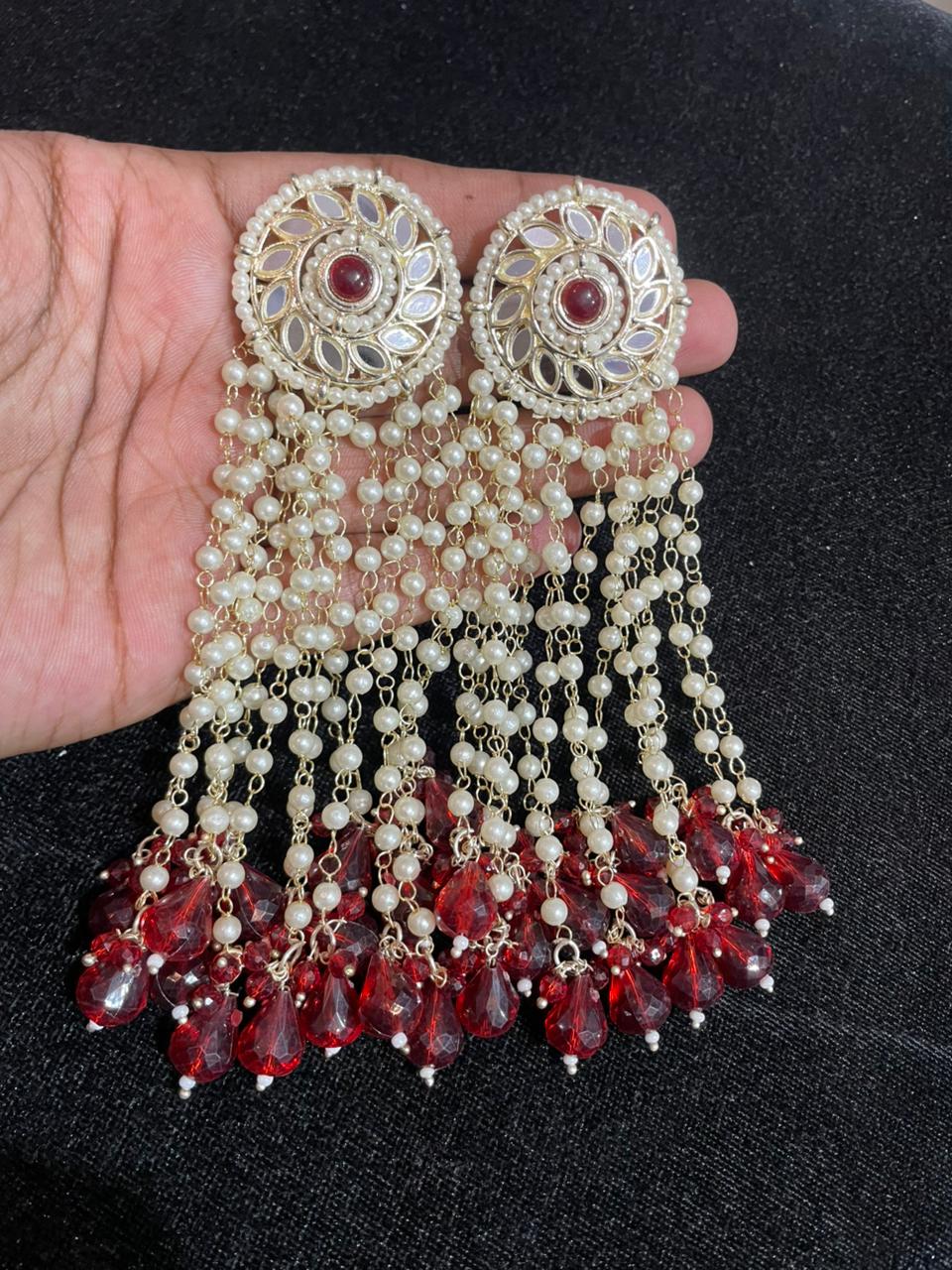 Long Jhaalar Jhumkas – YUMII